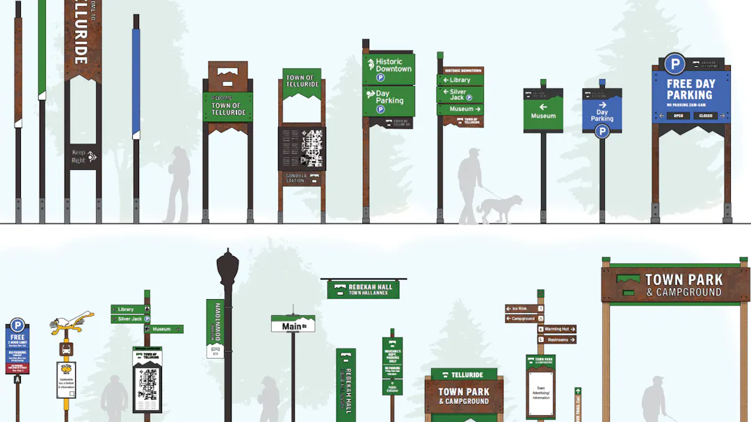 Wayfinding Placemaking And Signage Project Engage Telluride
